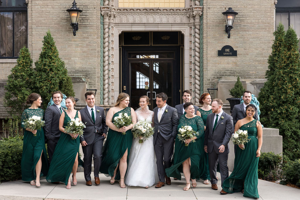 Emerald Green Wedding at the Lafayette Grande | Taylor Ingles Photography